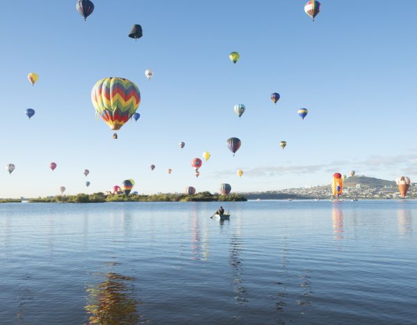 Lais Puzzle - Heißluftballons beim Ballonfestival in Leon Guanajuato ...