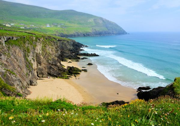 Lais Puzzle - Schöner Slea Head Beach entlang der malerischen Dingle ...