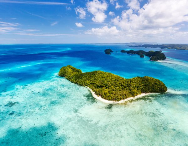Lais Puzzle - Palau Inseln von oben 40, 100, 200, 500, 1.000 & 2.000 Teile