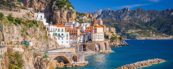 Lais Puzzle - Atrani, Italien entlang der wunderschönen Amalfiküste 2. ...